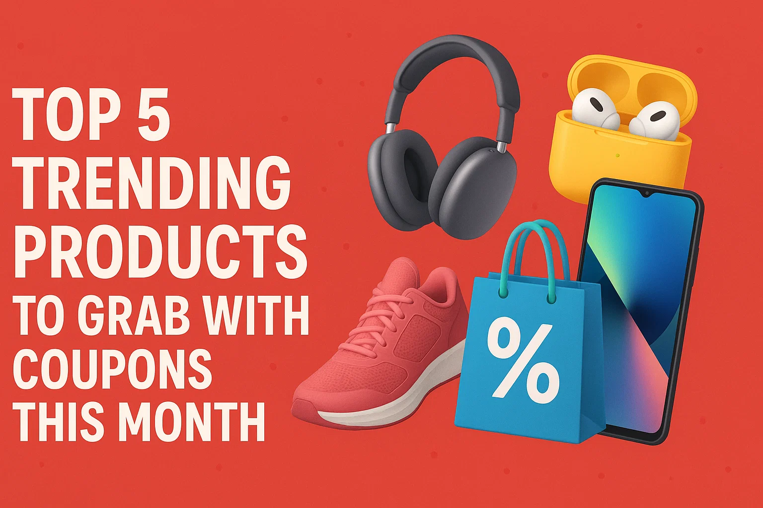 Top 5 Trending Products with Coupons – latest Picks | OfferRaja