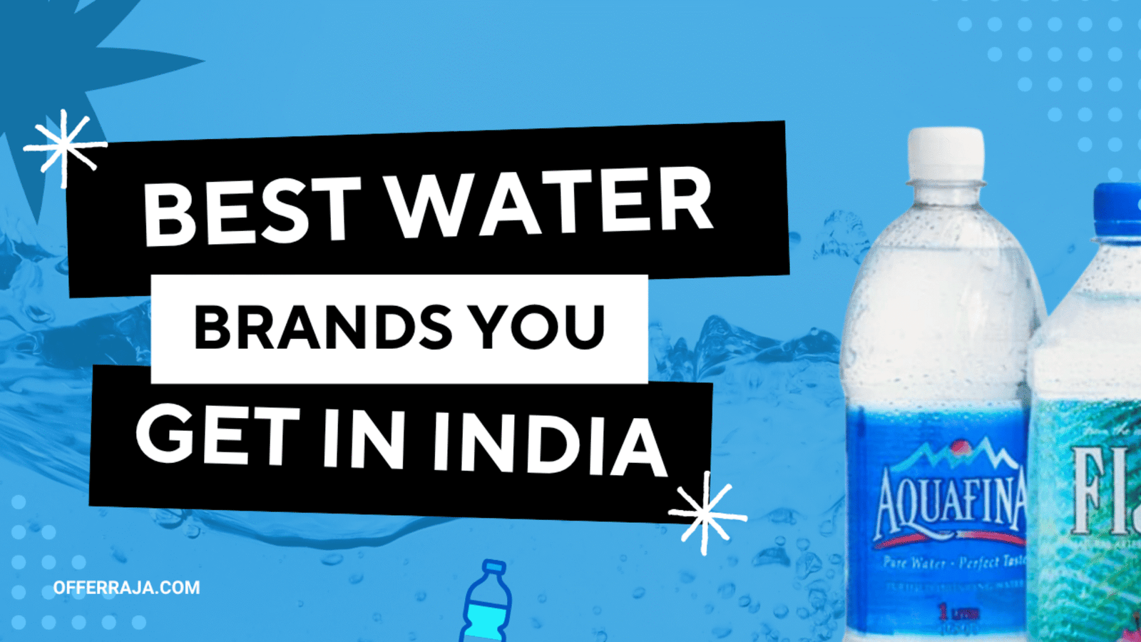 Best Water Brands in India (2025) People Trust | OfferRaja